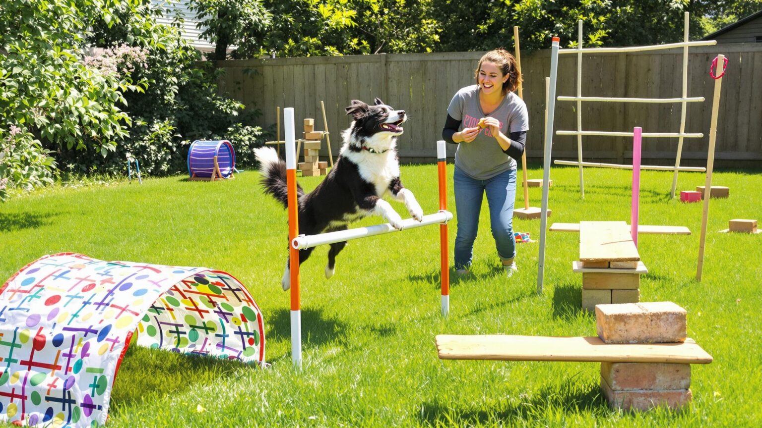 How to Create a DIY Dog Obstacle Course - Duffy Street
