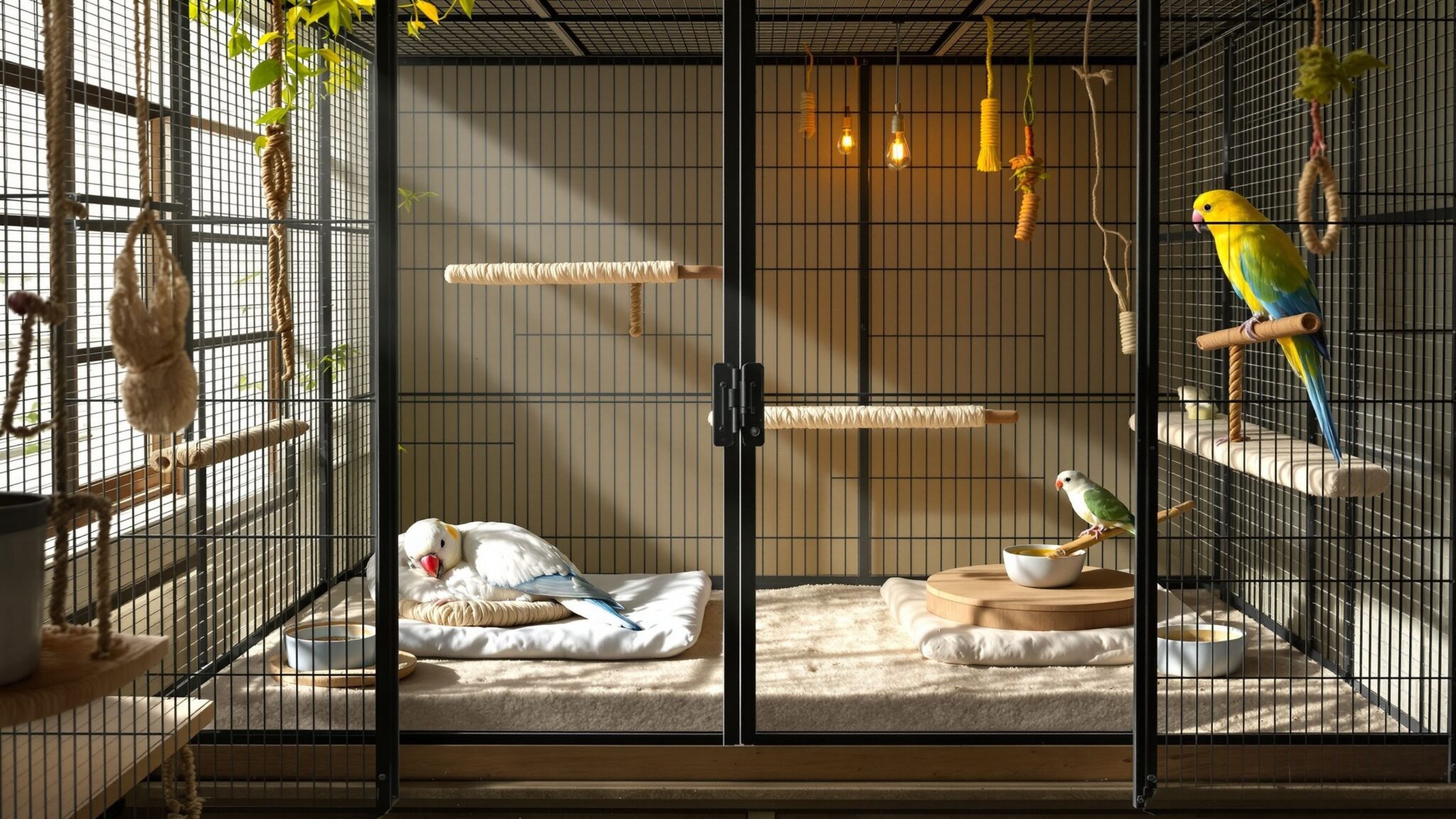 Creating a Comfortable Cage Setup for Senior Birds - Duffy Street