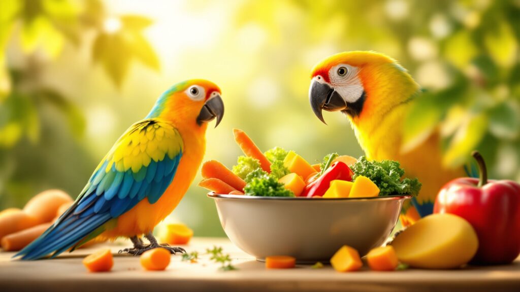 Safe Fruits & Vegetables for Pet Birds: A Complete A–Z List - Duffy Street