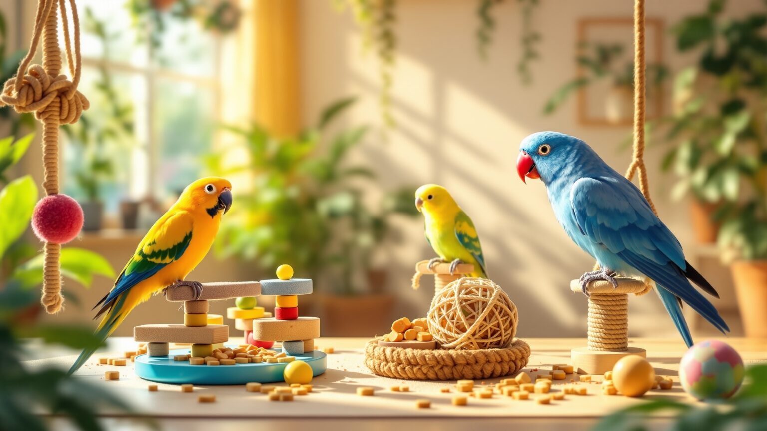 Interactive Games for Birds: Building Trust and Bonding - Duffy Street